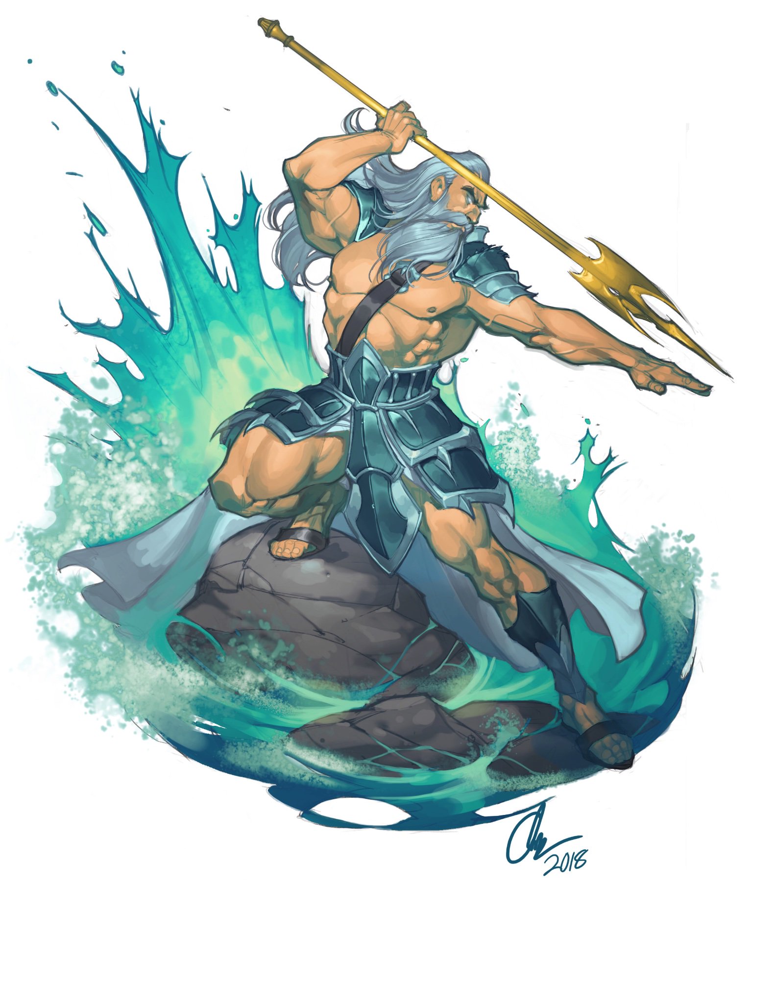 Poseidon Draw Something