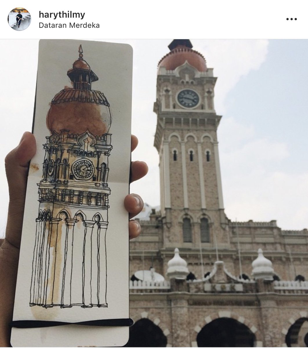 Dataran Merdeka Drawing