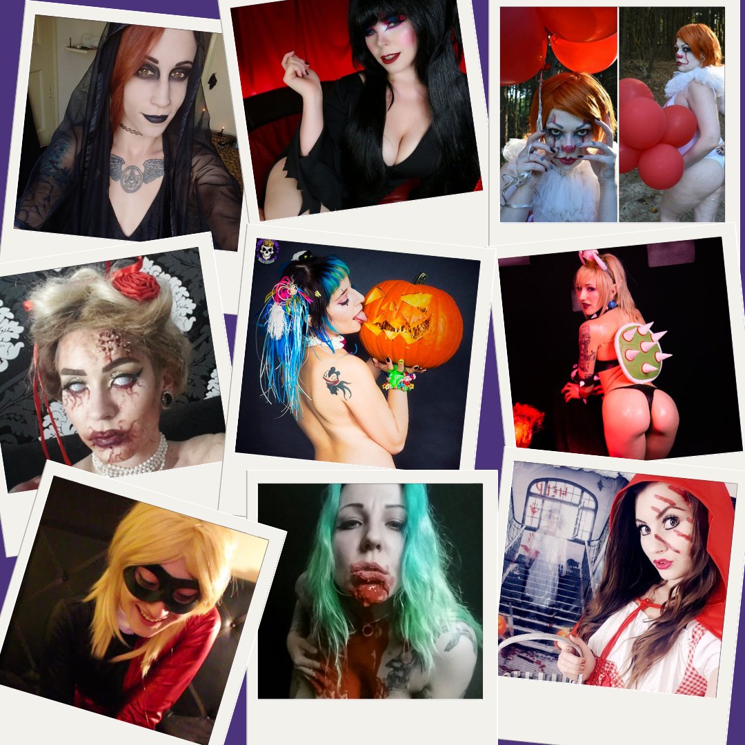 Cosfans on Twitter: "Our girls are MURDERING this Halloween month 🎃🦇🕸 Go support them in their ...