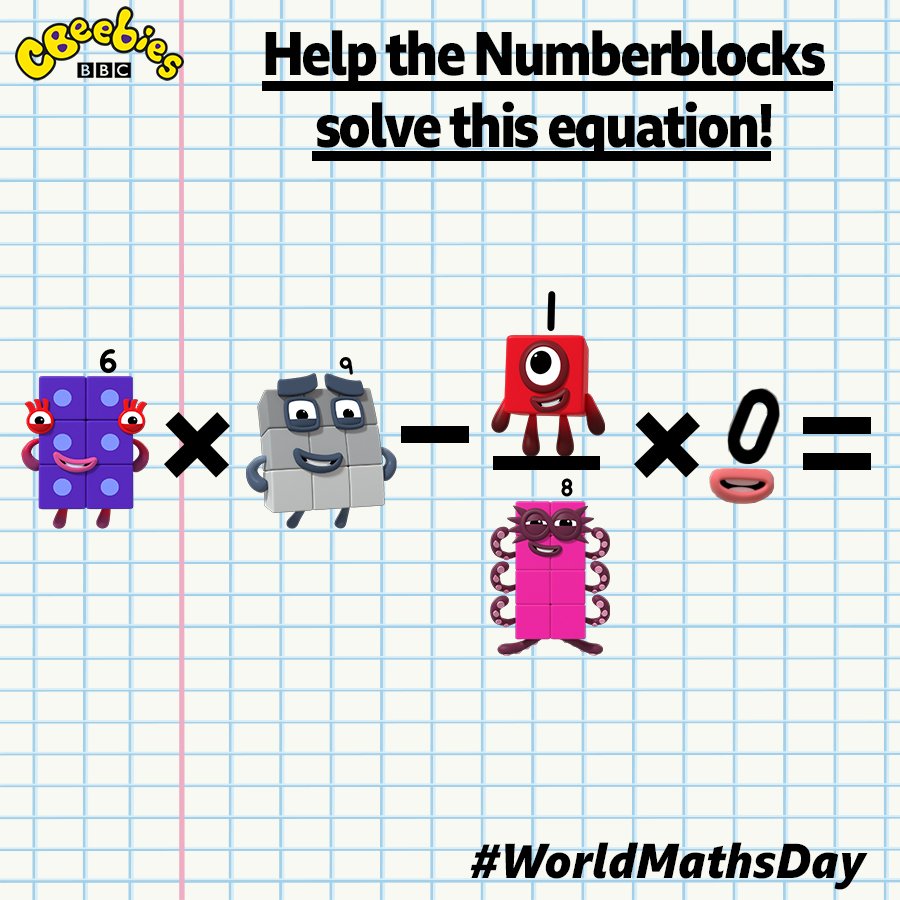 Tonight's homework assignment for grown-ups ?? Numberblocks ...