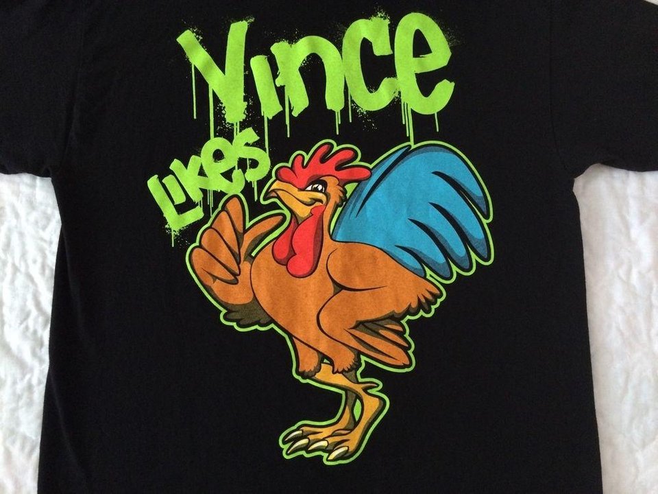 Allan on Twitter: "Bad Wrestling T-Shirts #13 - DX "Vince Likes Cock"…