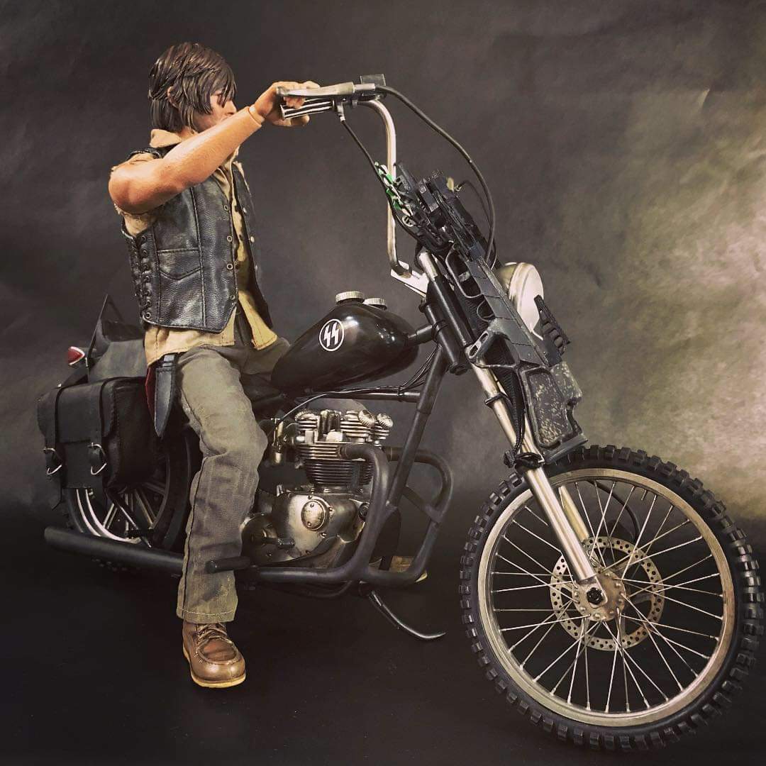 Daryl Walking Dead Motorcycle Ss