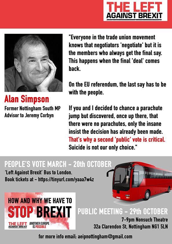 Alan Simpson, latest Labour left-winger to join calls from the Left ...