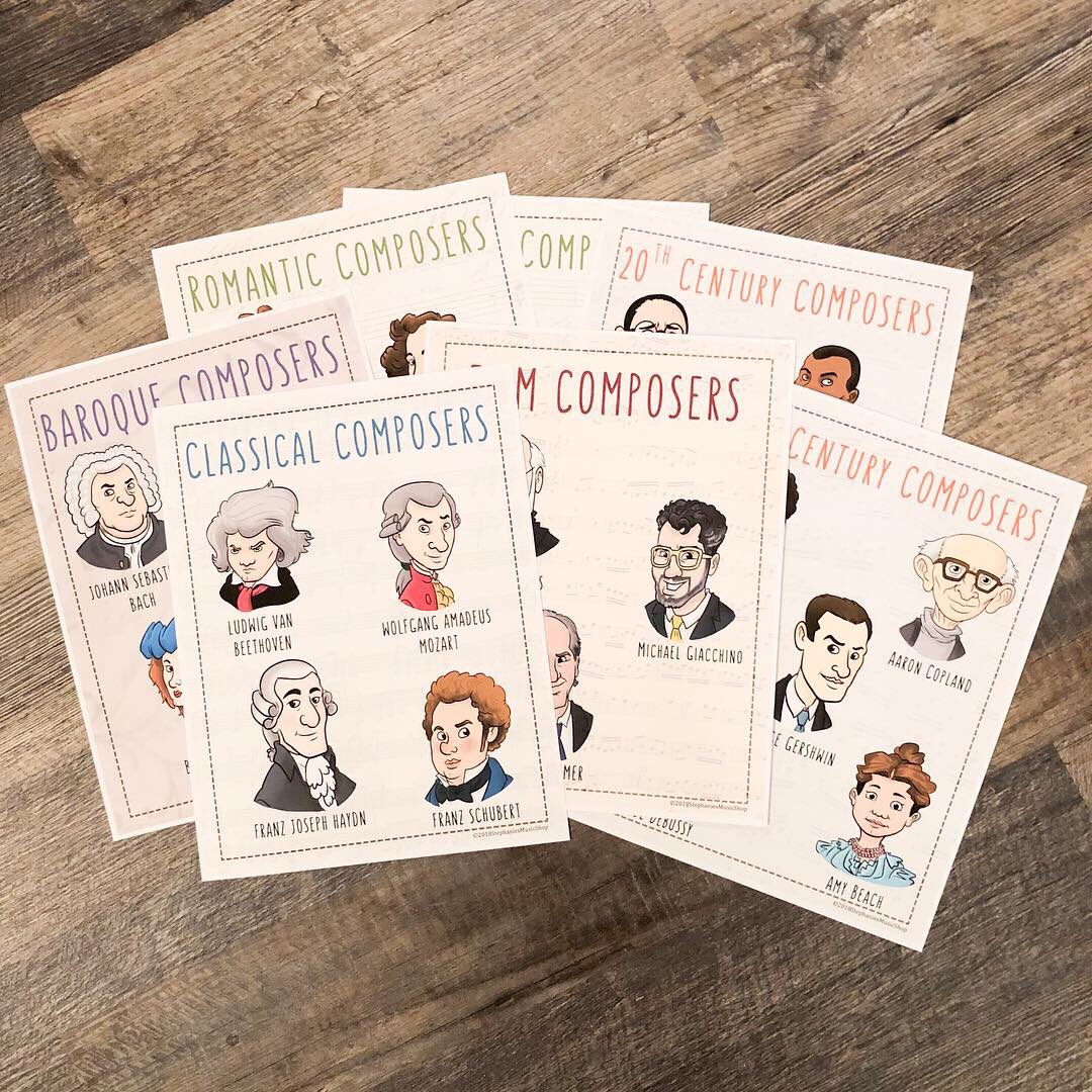 Dynamic Doodle Shop on Twitter: "A fun new 2019 Composer Calendar ...