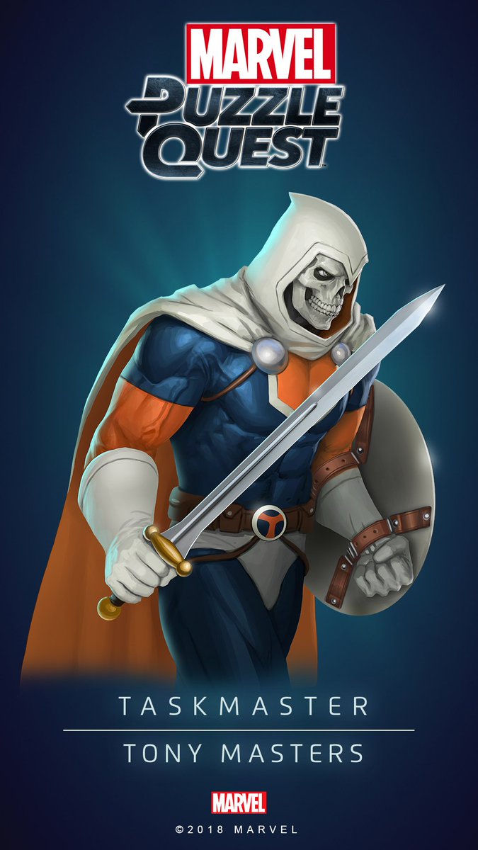 TASKMASTER (Tony MASTERS) | 4 Stars | Marvel PUZZLE QUEST | Marvel ...