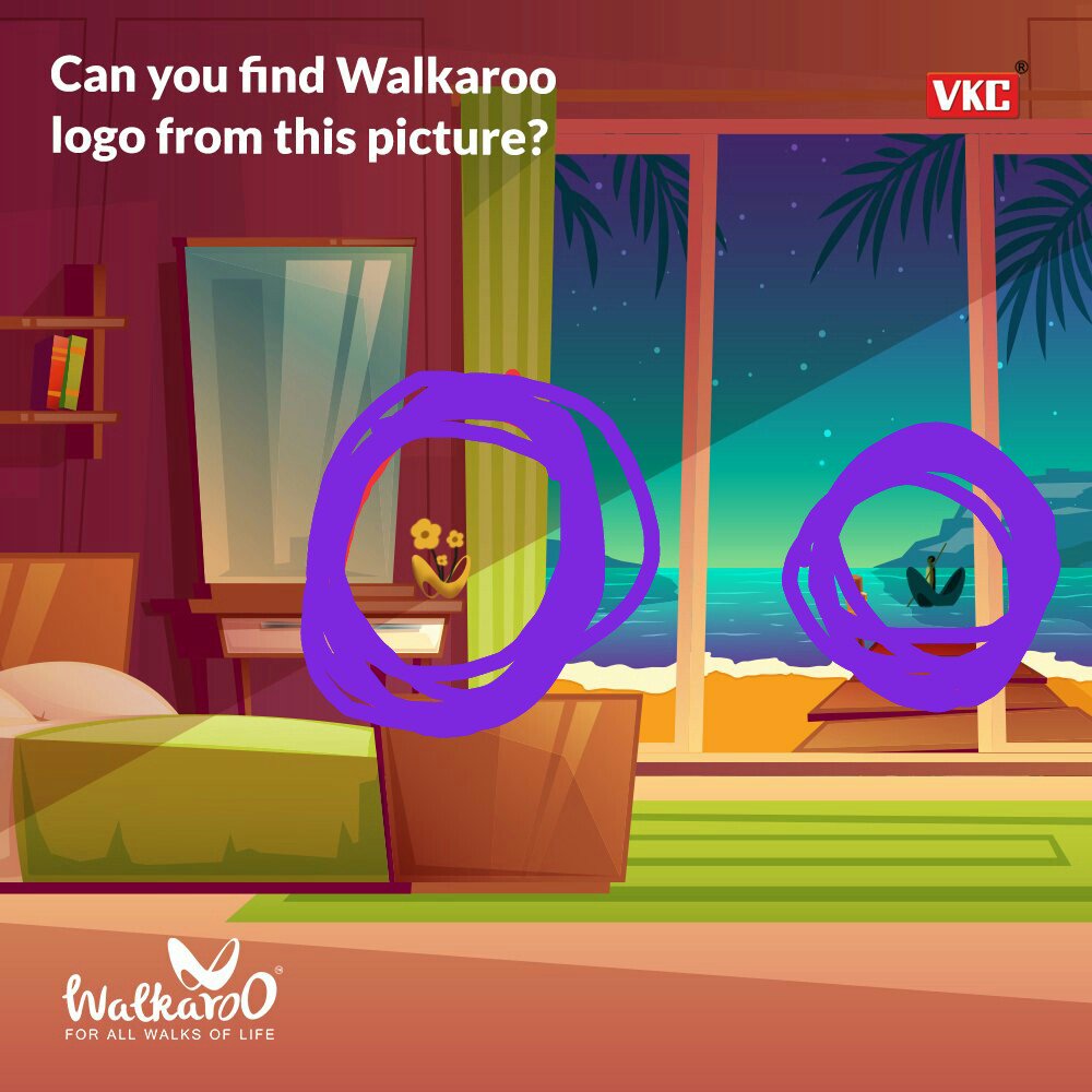 Walkaroo On Twitter: "Find Walkaroo Logo Hidden In This Picture And Put ...