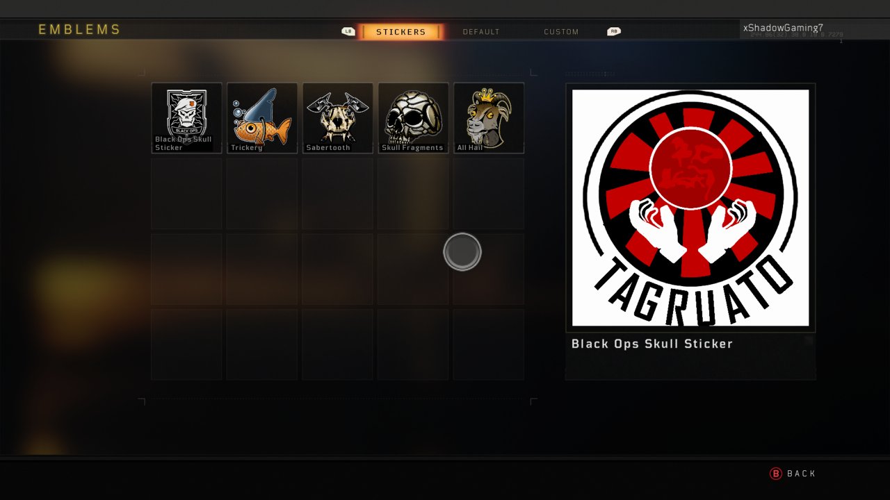 Advanced Warfare Custom Emblems