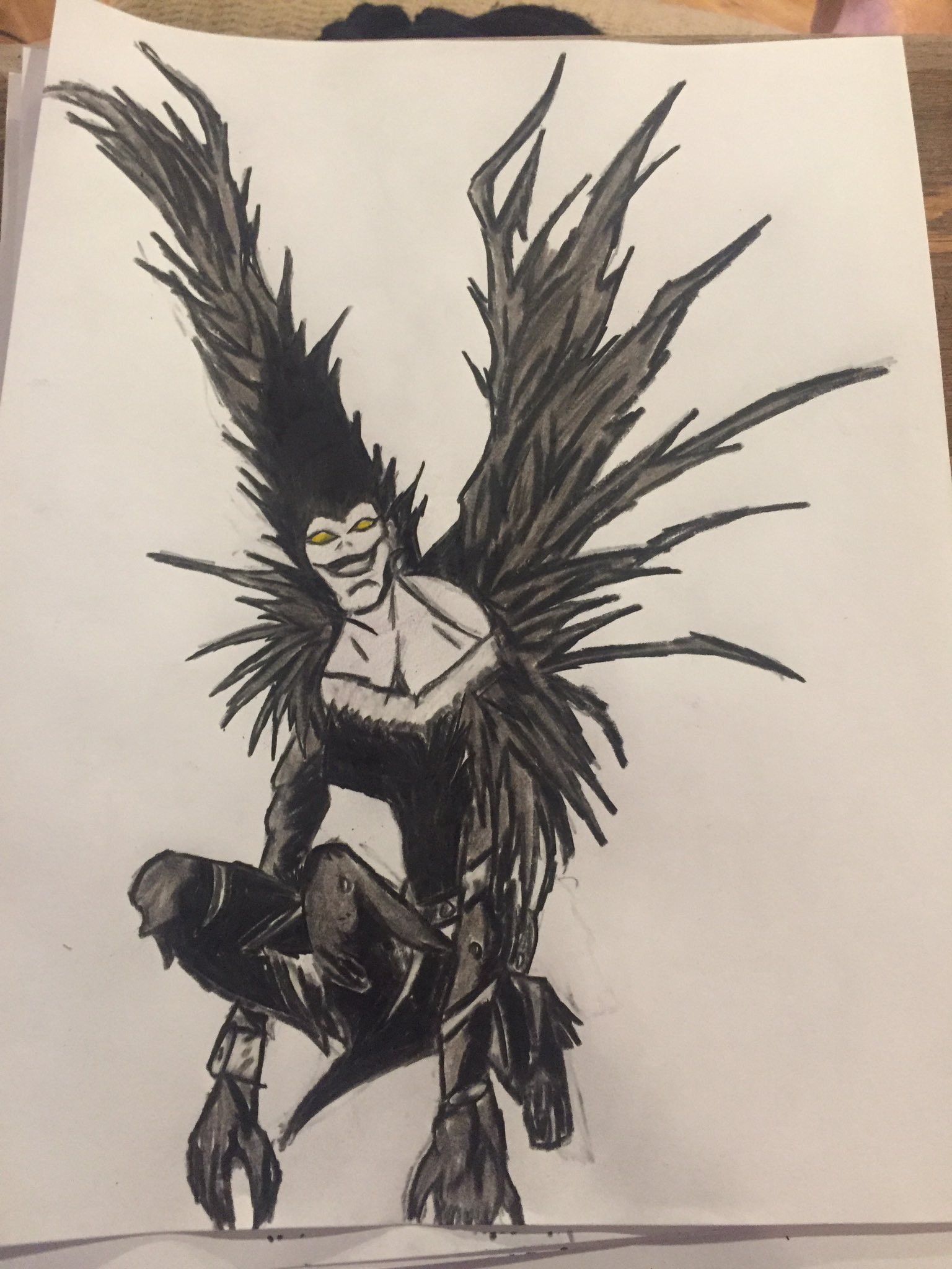 Ryuk Death Note Drawing