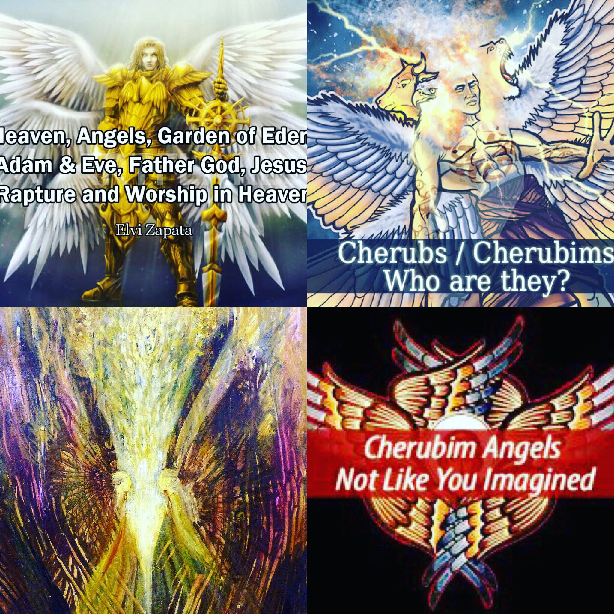 Cherubim And Seraphim Angels