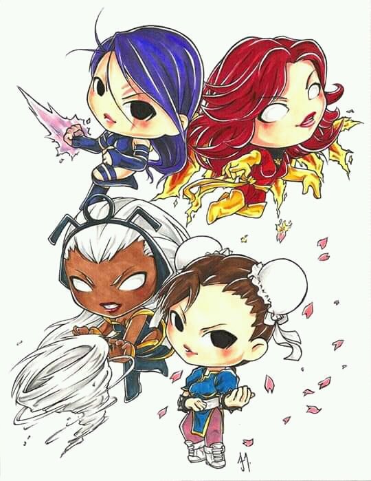 Chibi Marvel Vs Capcom