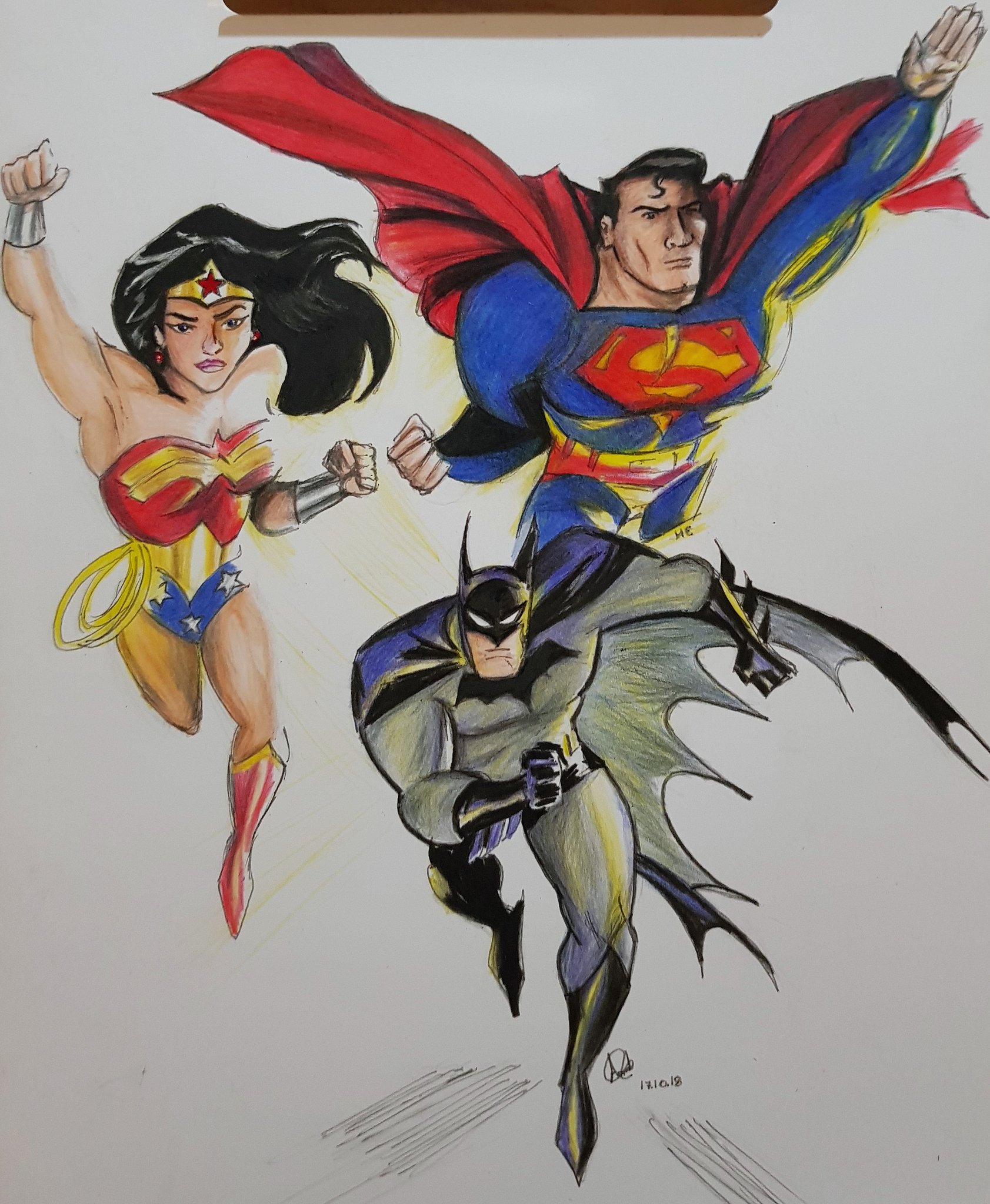 Dibujo De Superman A Lapiz Mr Sourabh | My New Drawing Of @henrycavill
