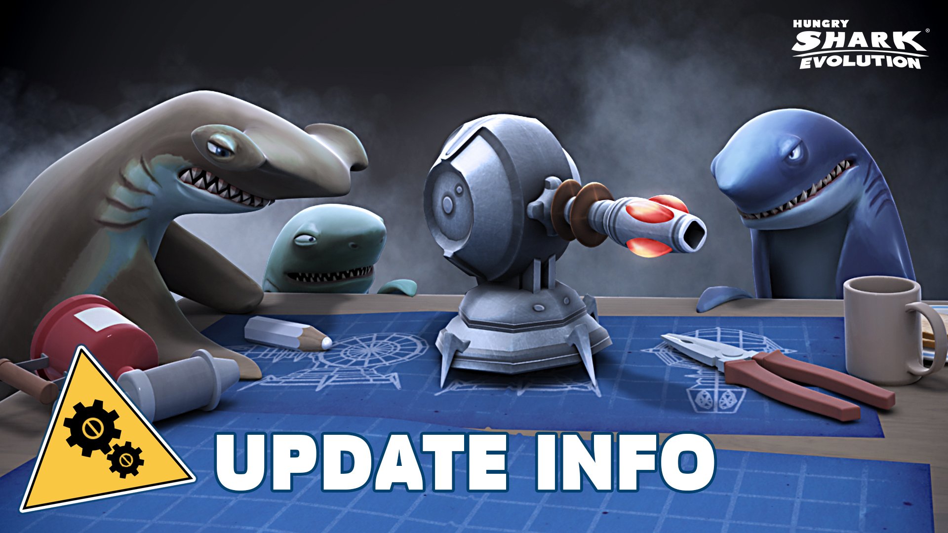 Mayhem Shark Wallpaper