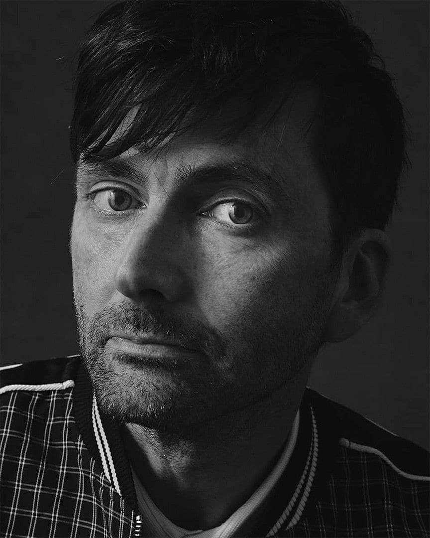 David Tennant Black And White