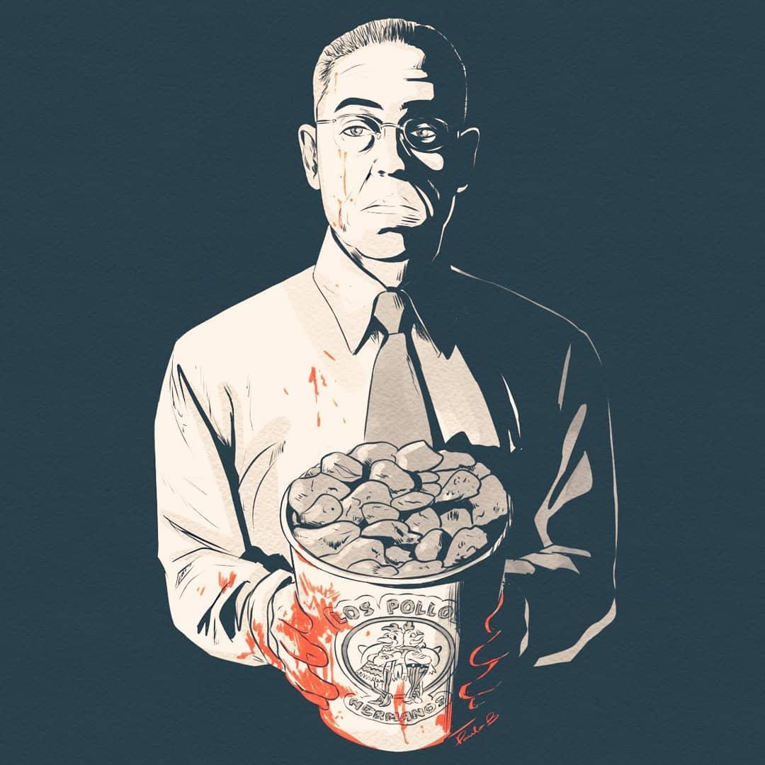 Breaking Bad Fan Art Gus