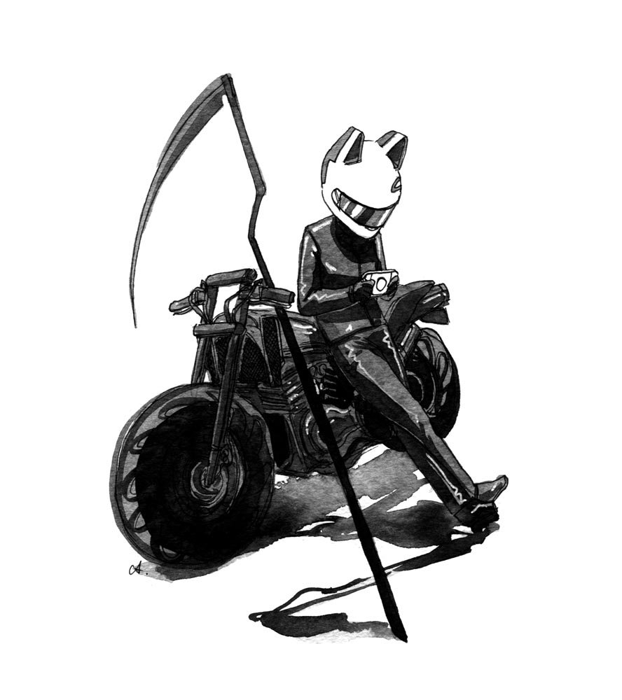 Durarara Celty Bike