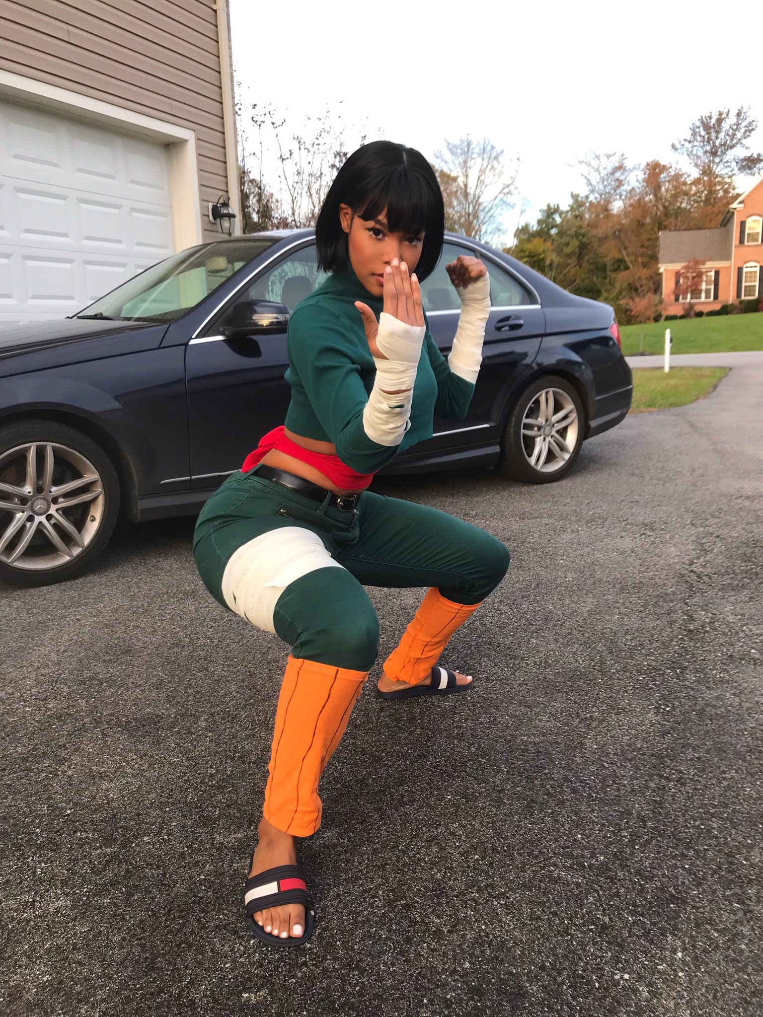 Rock Lee As A Girl