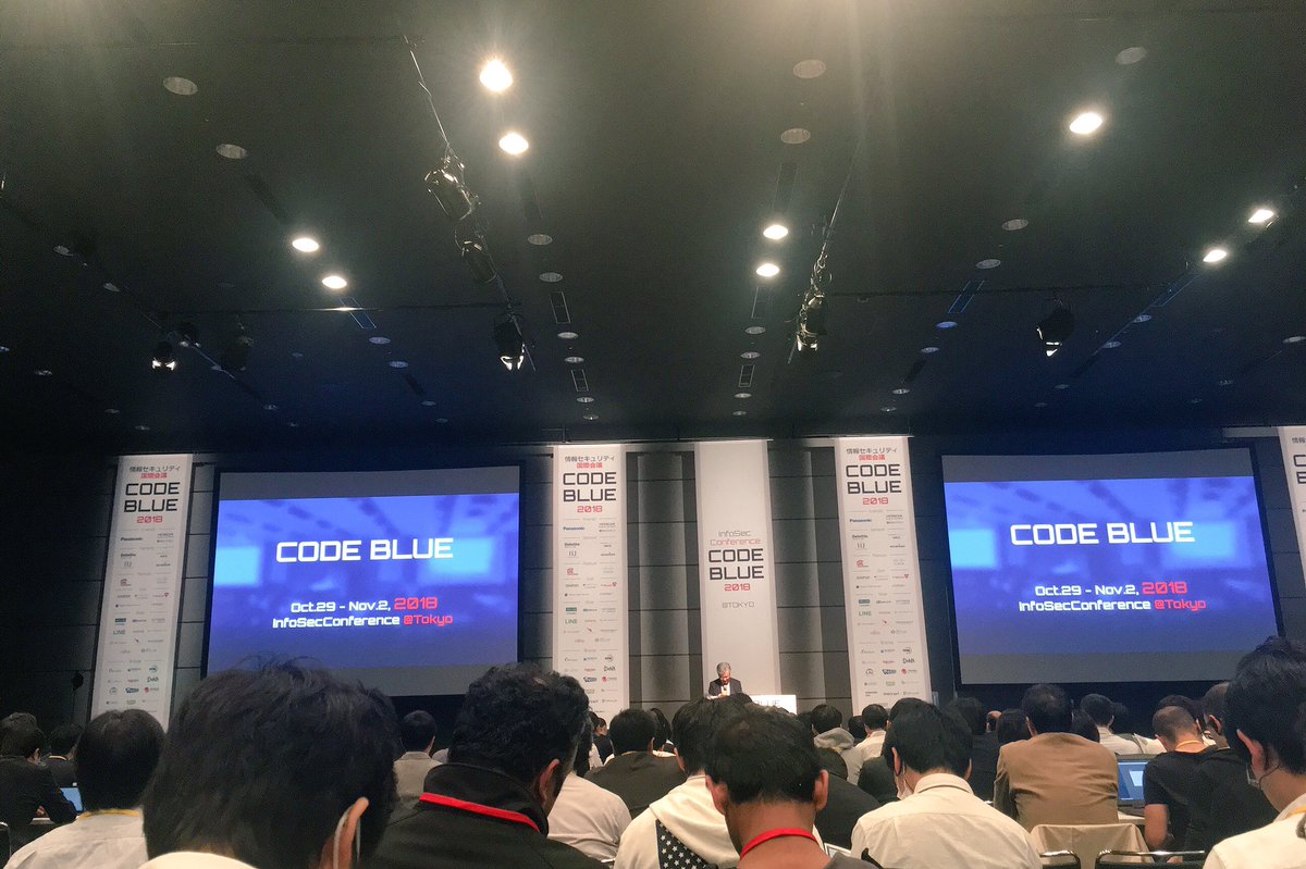 CODE BLUE 2018 Talk Track Day1(Nov 1, 2018) #codeblue_jp - Togetter [トゥギャッター]