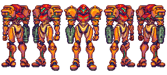 Samus Aran Pixel Art