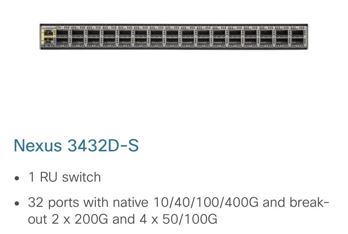 400GbE対応 Cisco Nexus スイッチ - posfie