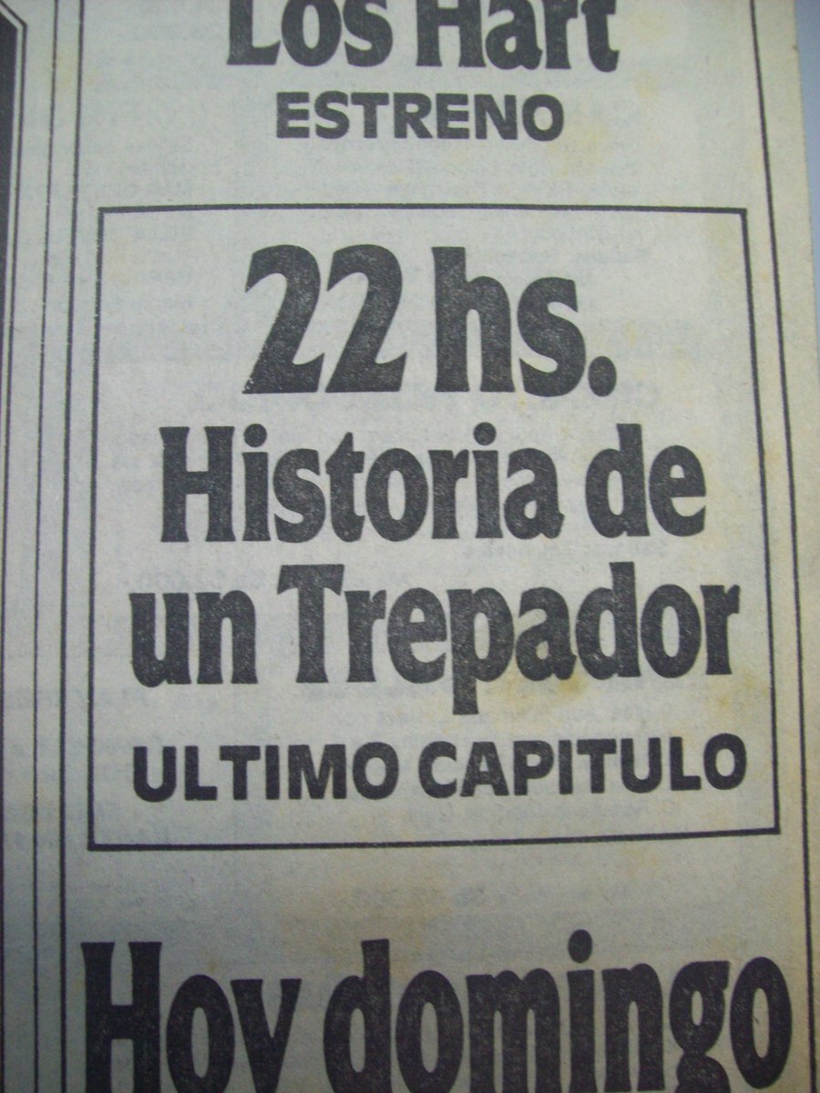 "Historia de un trepador" (1984) Claudio Garcia Satur-Gabriela Gili ...