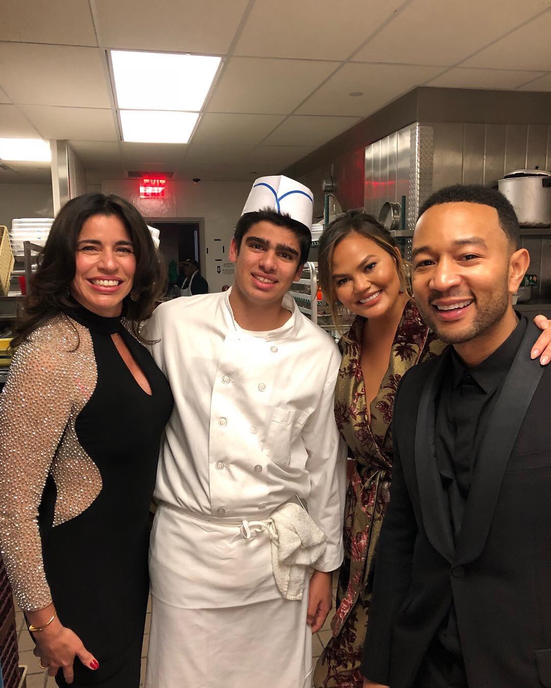 SANDRA RIPERT on Twitter: "Last week when @chrissyteigen and @johnlegend came for dinner My son ...
