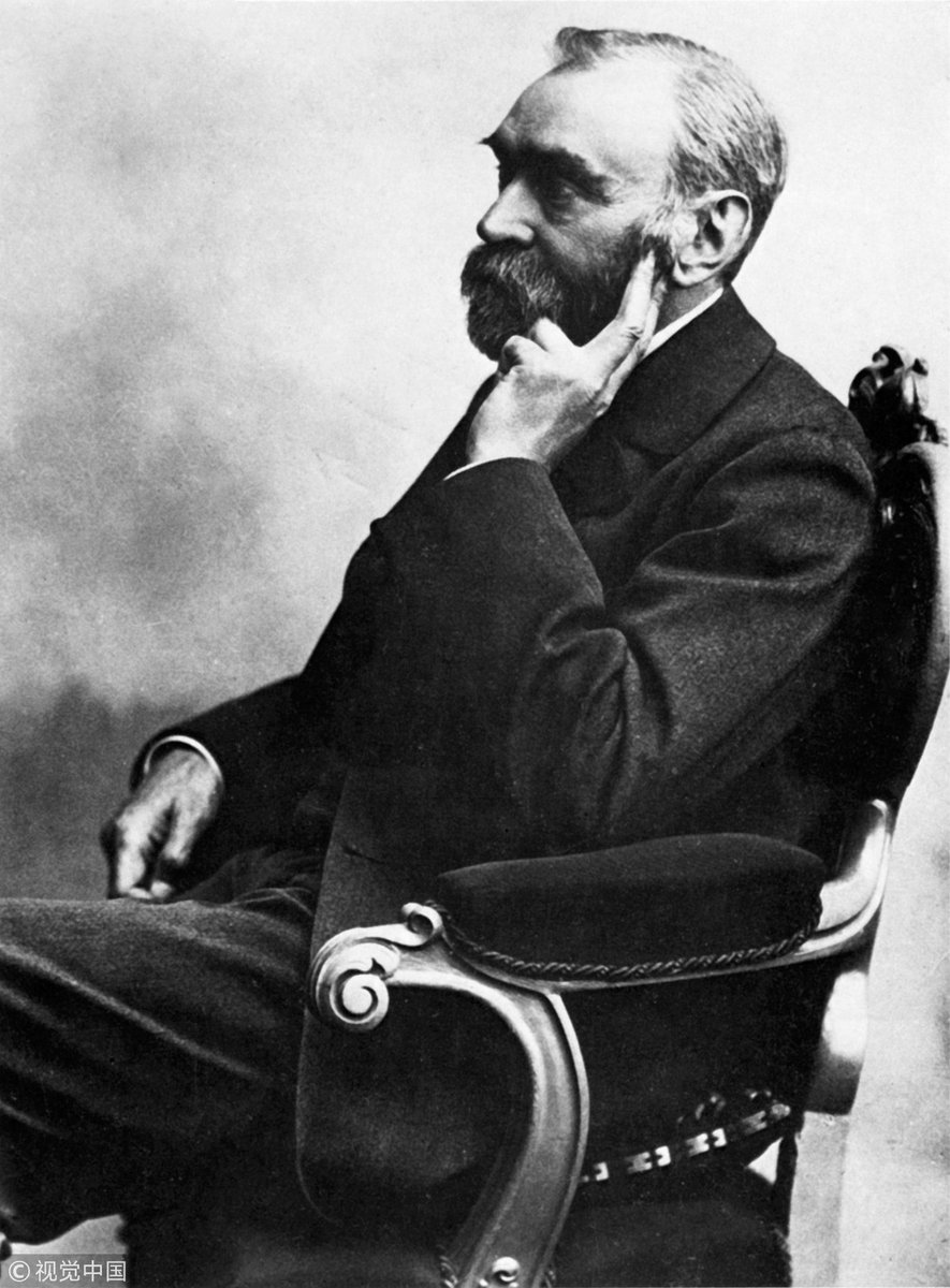 OnThisDay in 1833, Alfred Bernhard Nobel was born in Stockholm, Sweden ...