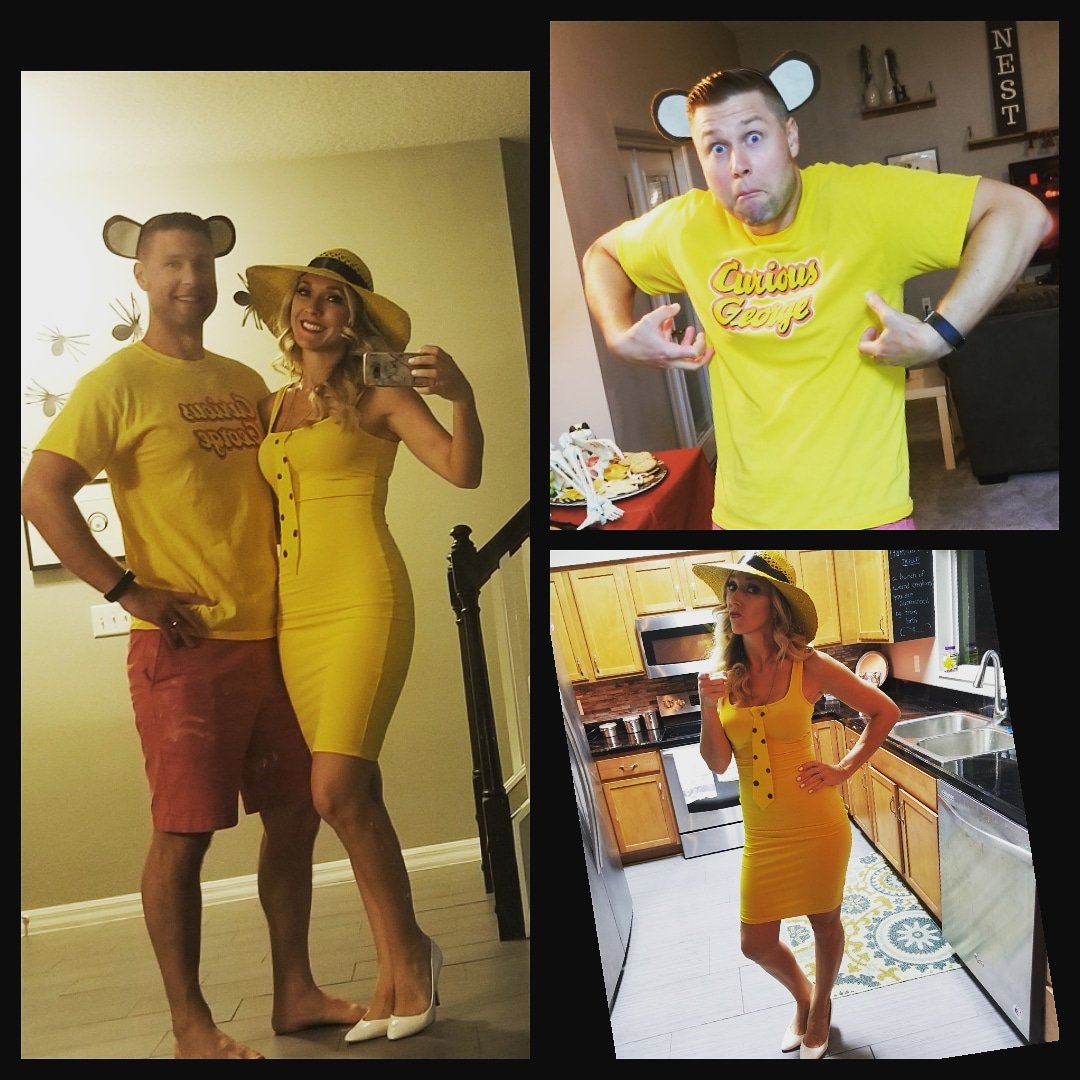 Curious George Costume For Women Custom Made Curious George Couples