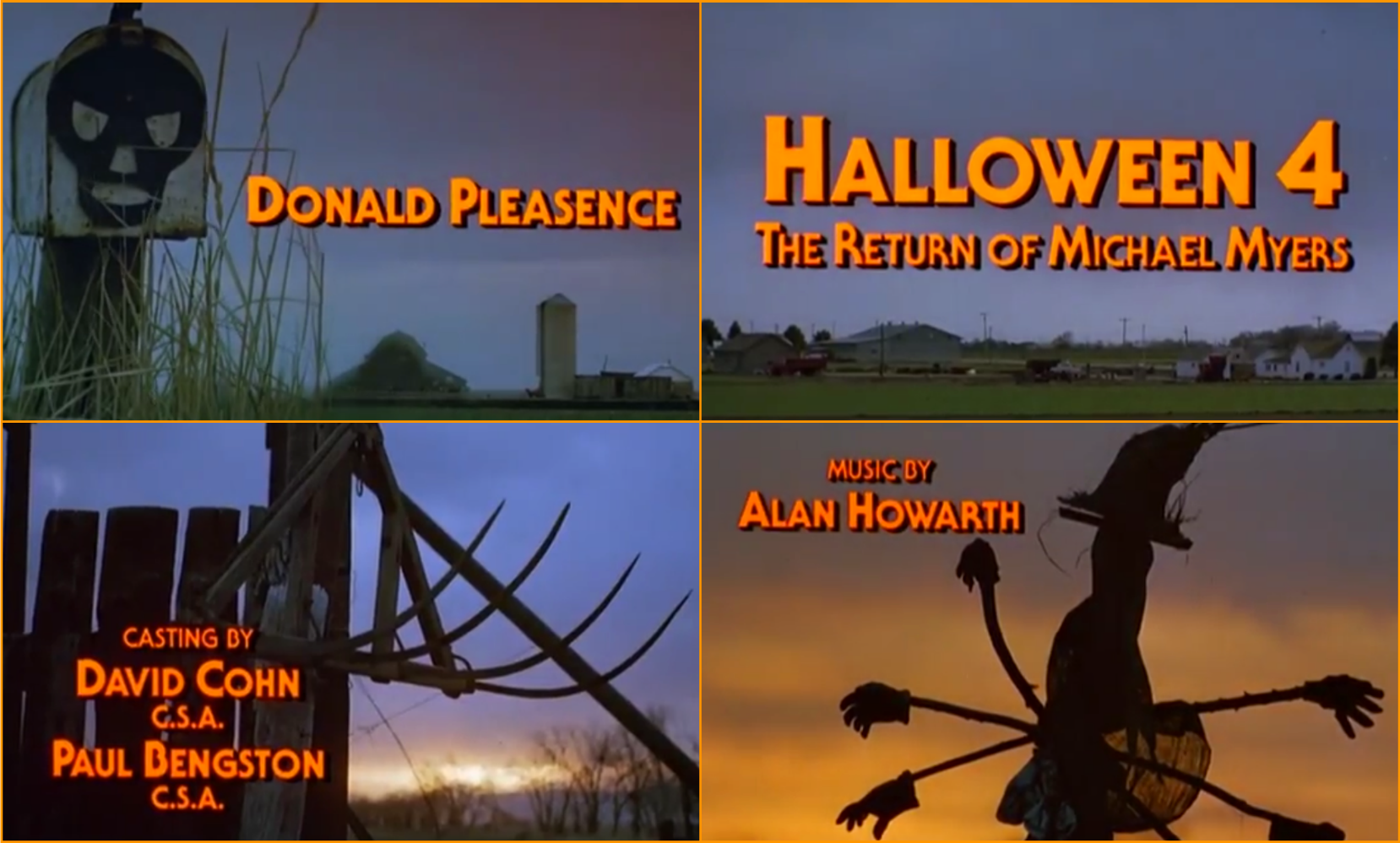 Halloween 4 Opening