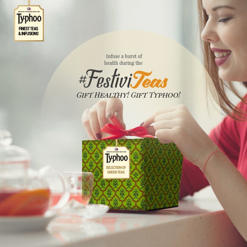 Typhoo India on Twitter: "Typhoo presents Flavoursome Green Teas and Herbal Organic Teas for a ...