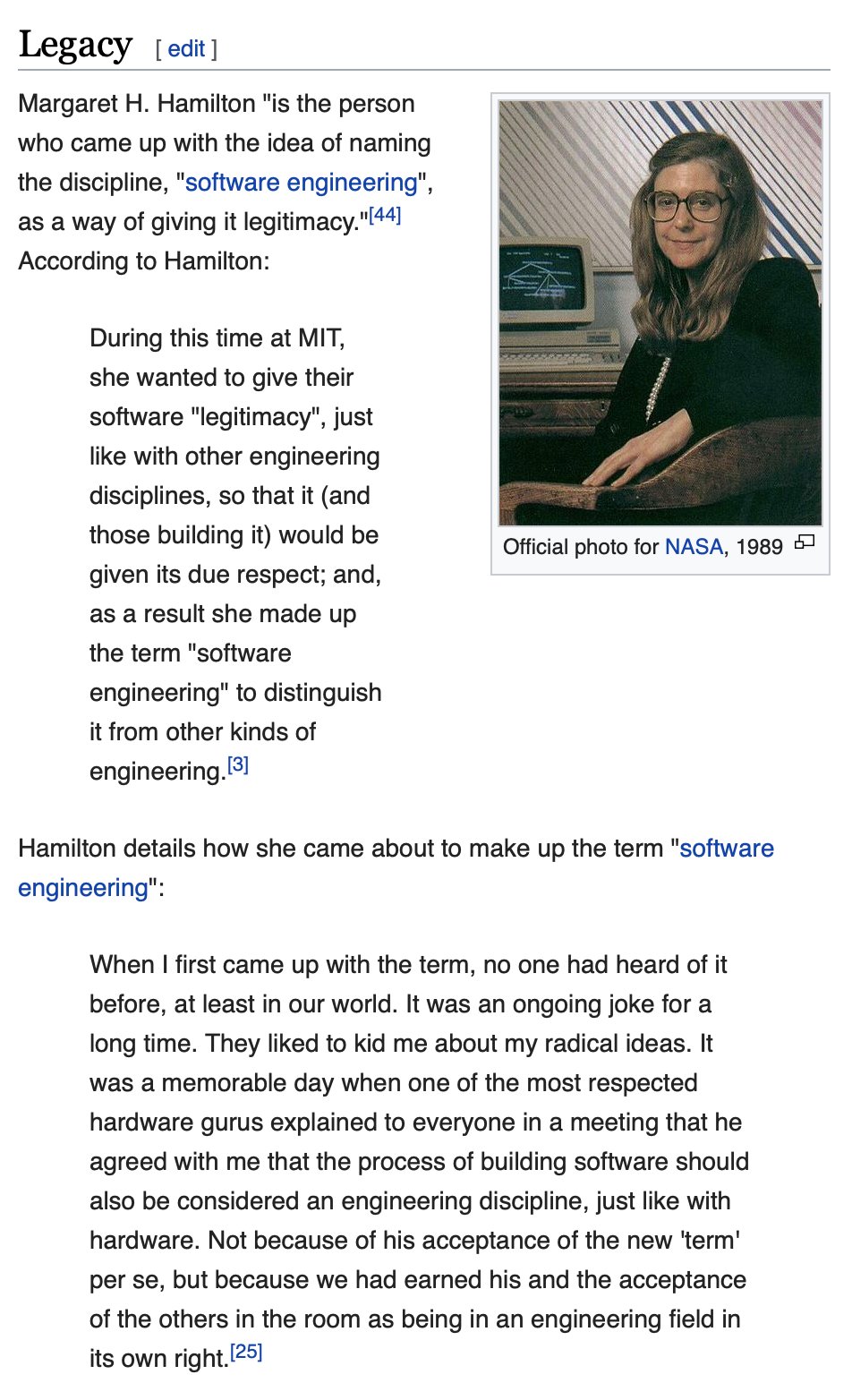 Young Margaret Hamilton Nasa