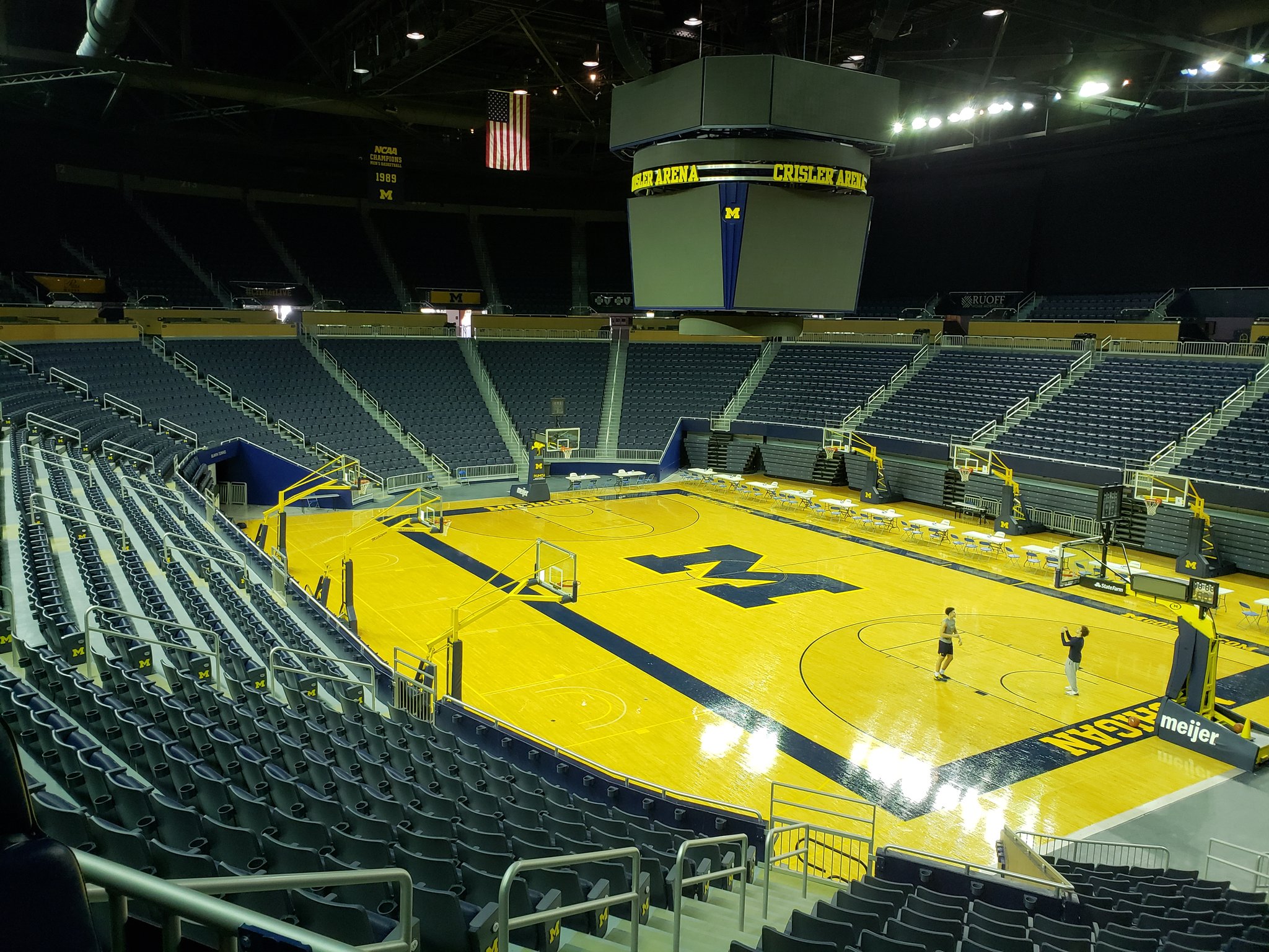 Crisler Arena Wallpaper
