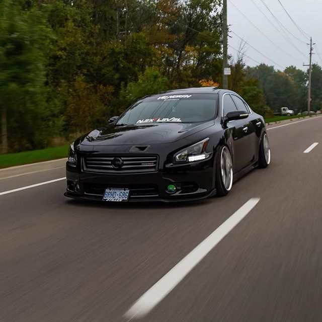Stanced Nissan Maxima
