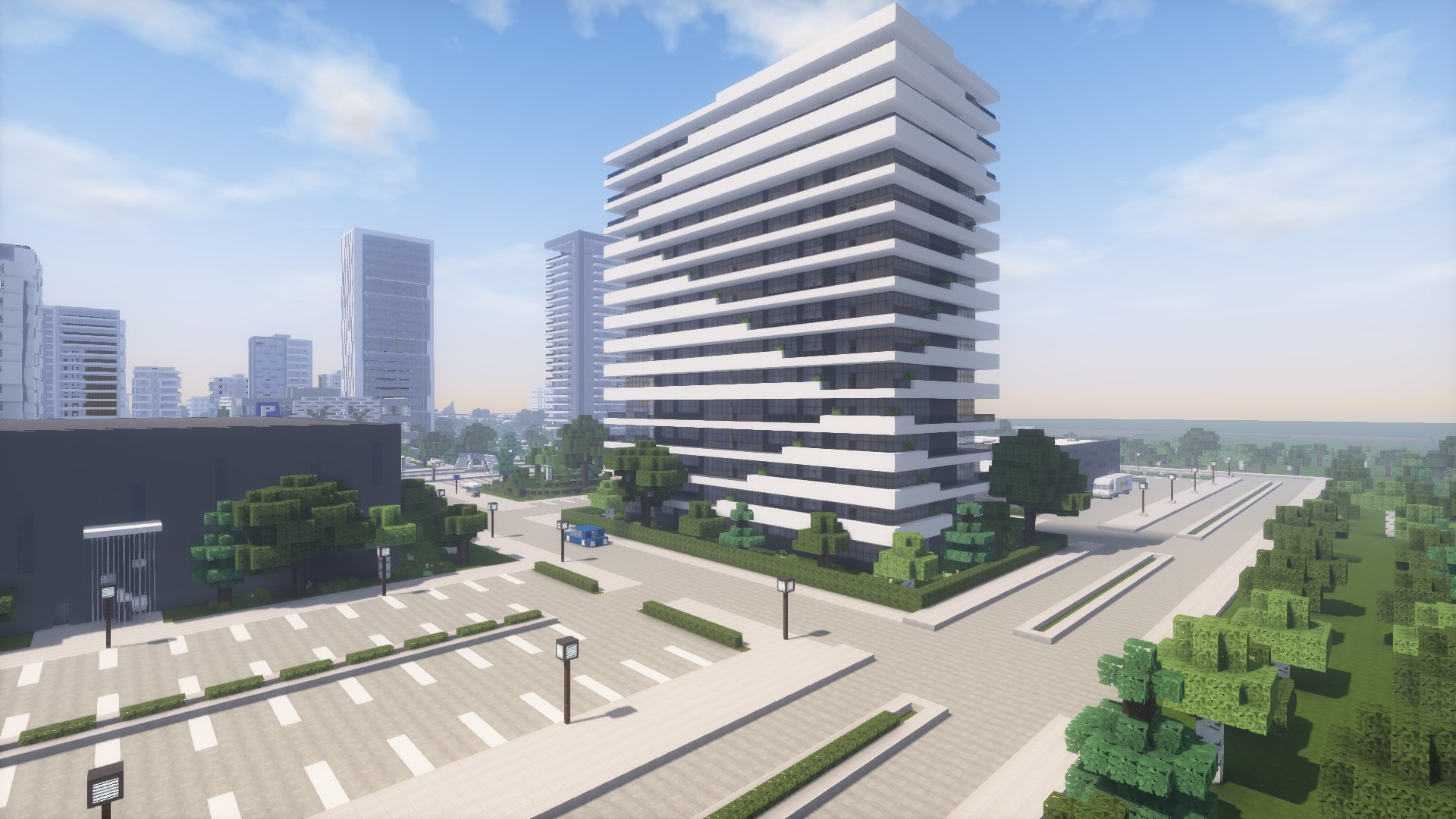 Minecraft Modern Buildings Real Architect Designed & Built A Modern