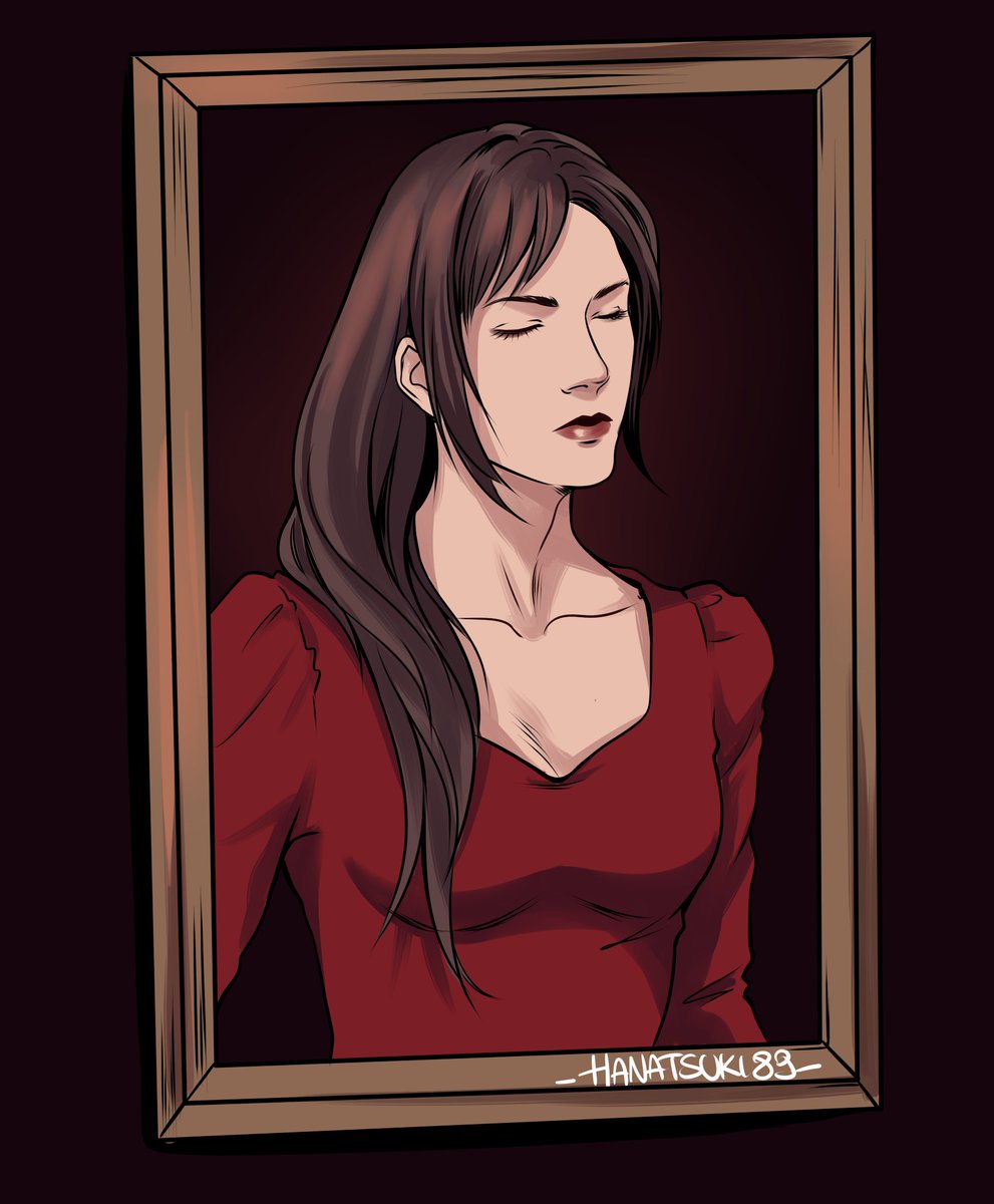 Ib Paintings Lady In Red