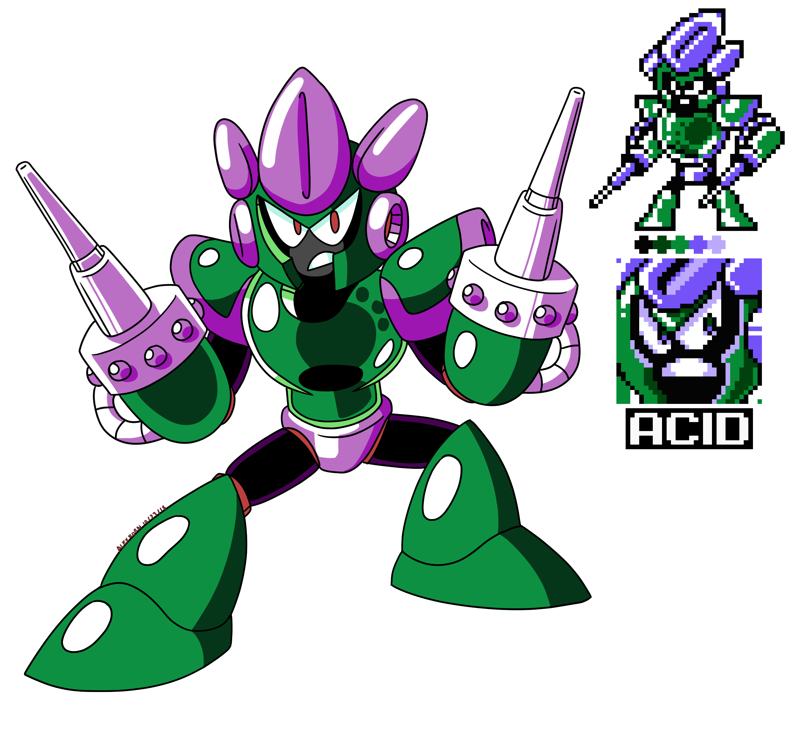 💙Em, Heart of Glass ️‍🔥CHAPTER 7 COMING SOON!! on Twitter: "Before Mega Man 11, I had my own ...