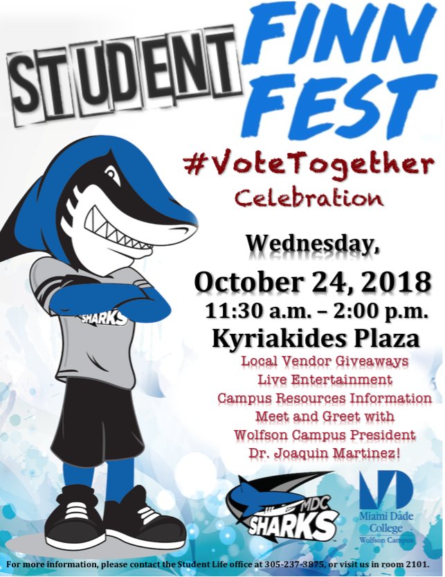 Miami Dade College Mascot Photo Gallery: Miami Book Fair | Friday,