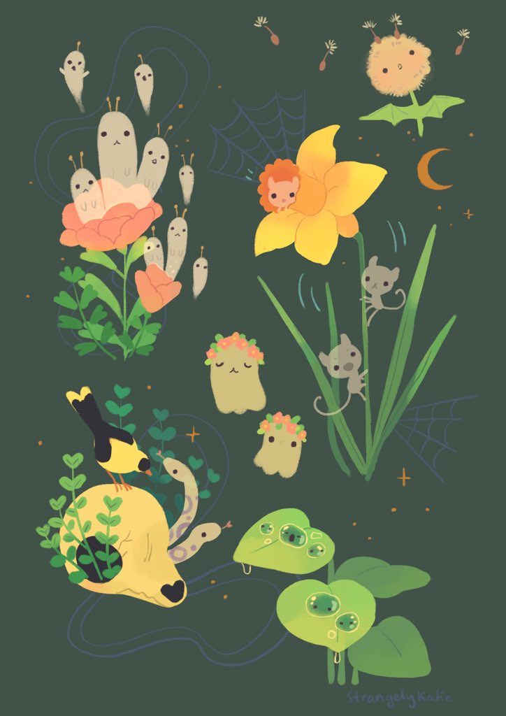 「Spring Halloween is the time when the sc」|Kayのイラスト