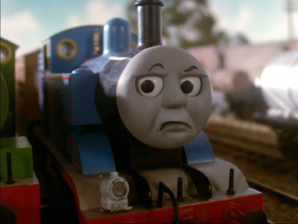 Thomas The Tank Engine Cross Face