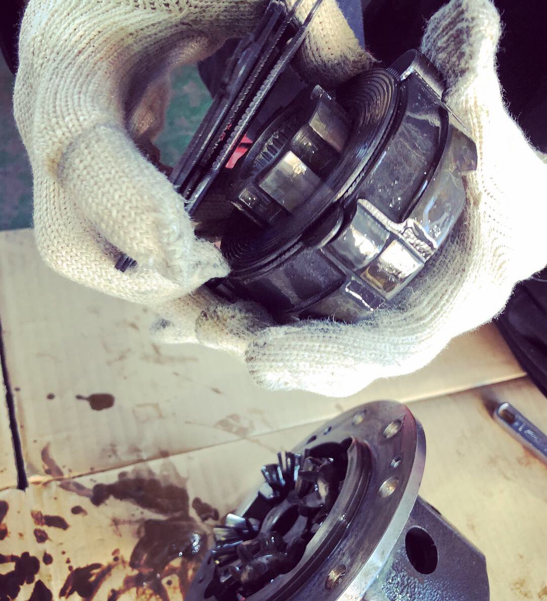 Hiroki Yoshimoto on Twitter: "今日は #Z姐さん のデフ！プレートを組合せ変えた調整効果がどうかは車検が切れてる ...