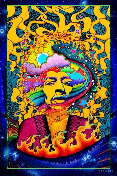 Jimi Hendrix Psychedelic