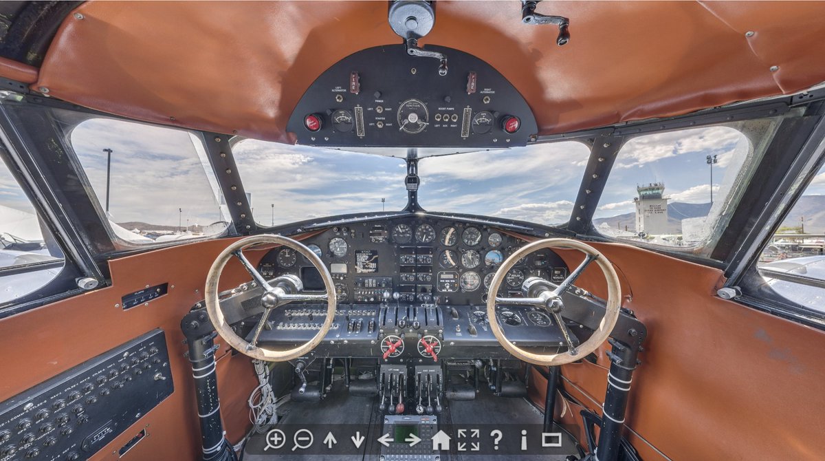 Lockheed Electra Cockpit