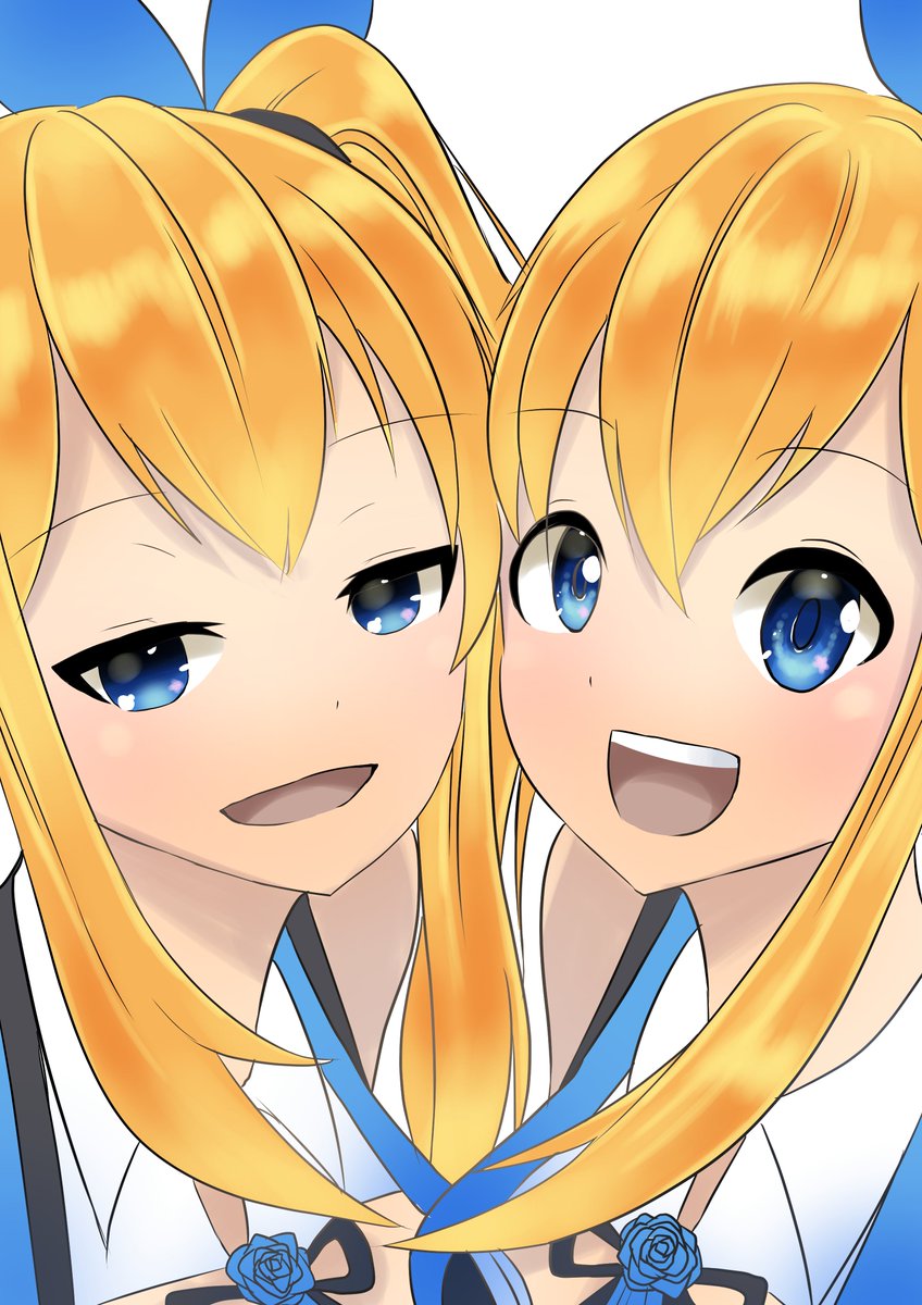 アカリ「49話のリクエストだった笑ってるヤミちゃんとアカリちゃんです アカリギャラリー」あかてしのイラスト