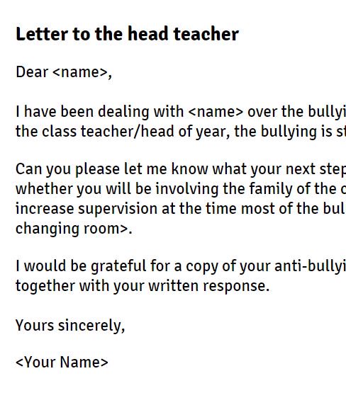 Anti Bullying Letters Bullying anti-bullying-letters-bullying