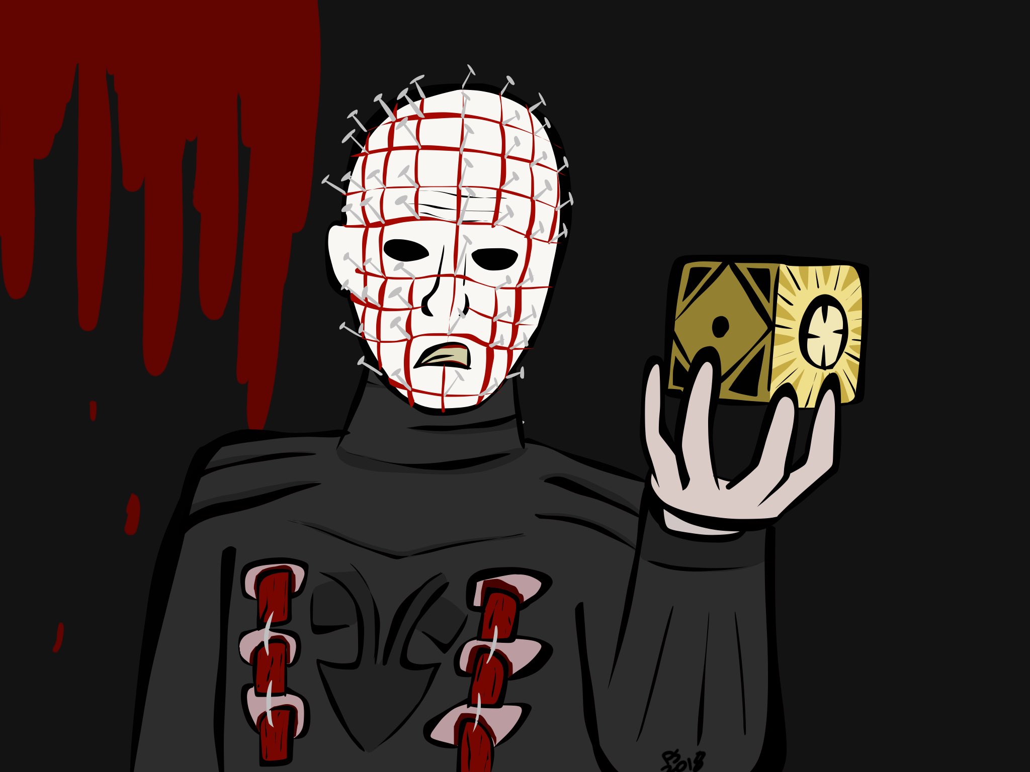 Who You Callin Pinhead Wallpaper