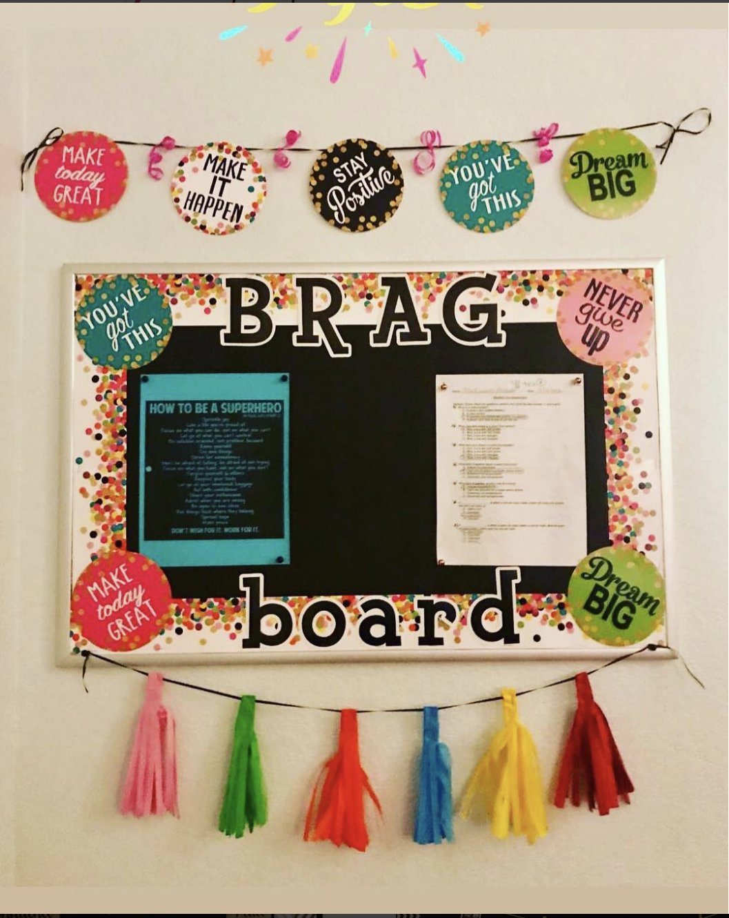 Brag Board Ideas Students Berry Best Bulletin Board A Girl And A