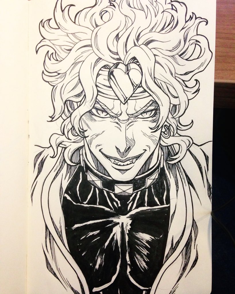Dio brando drawing | How to Draw Dio Step By Step JoJo's Bizarre ...