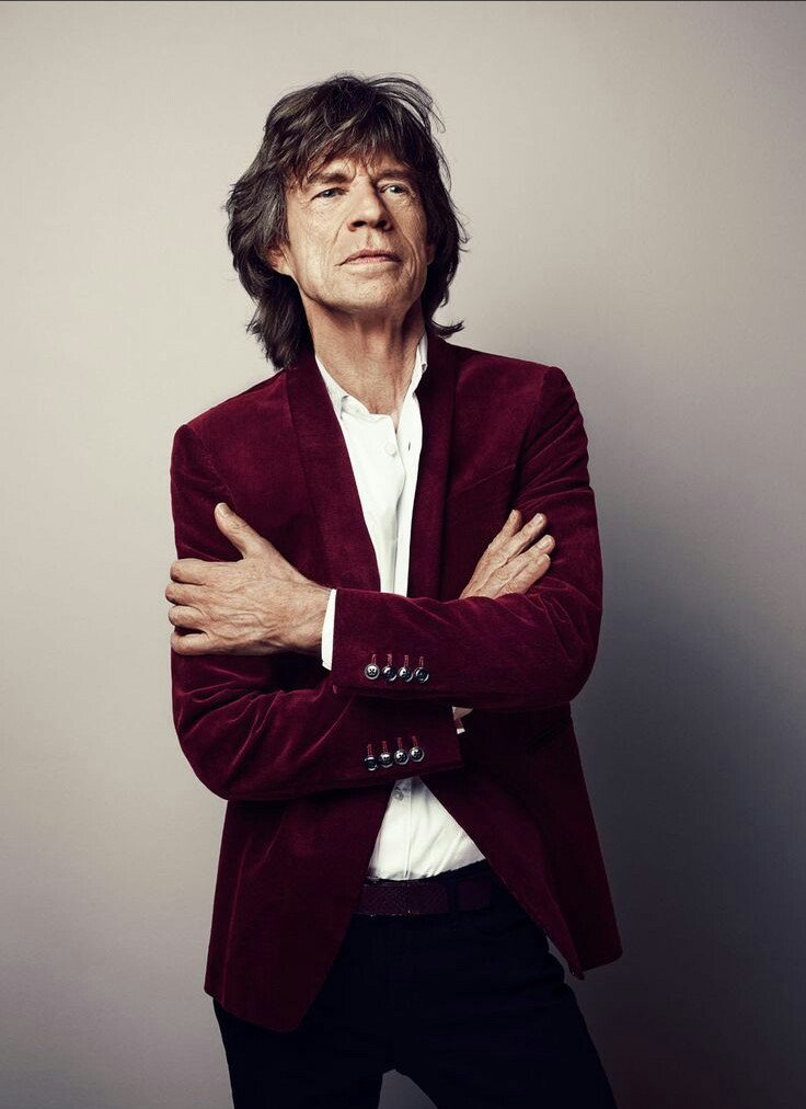 Mick Jaggers new look