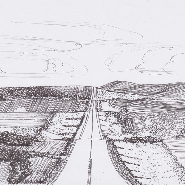 Long Road Drawing
