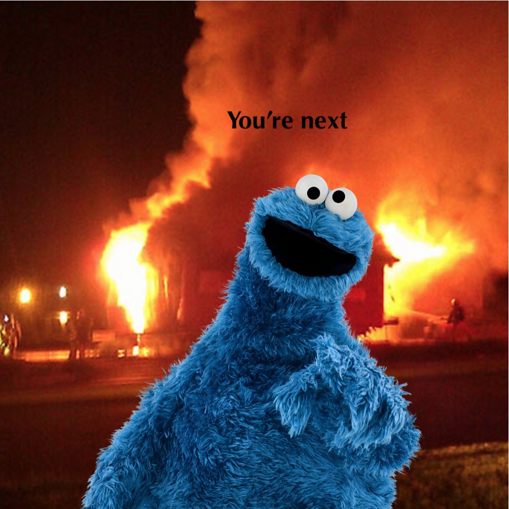Evil Cookie Monster
