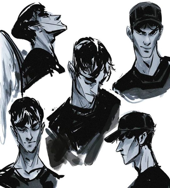 Hush Hush Patch Drawing